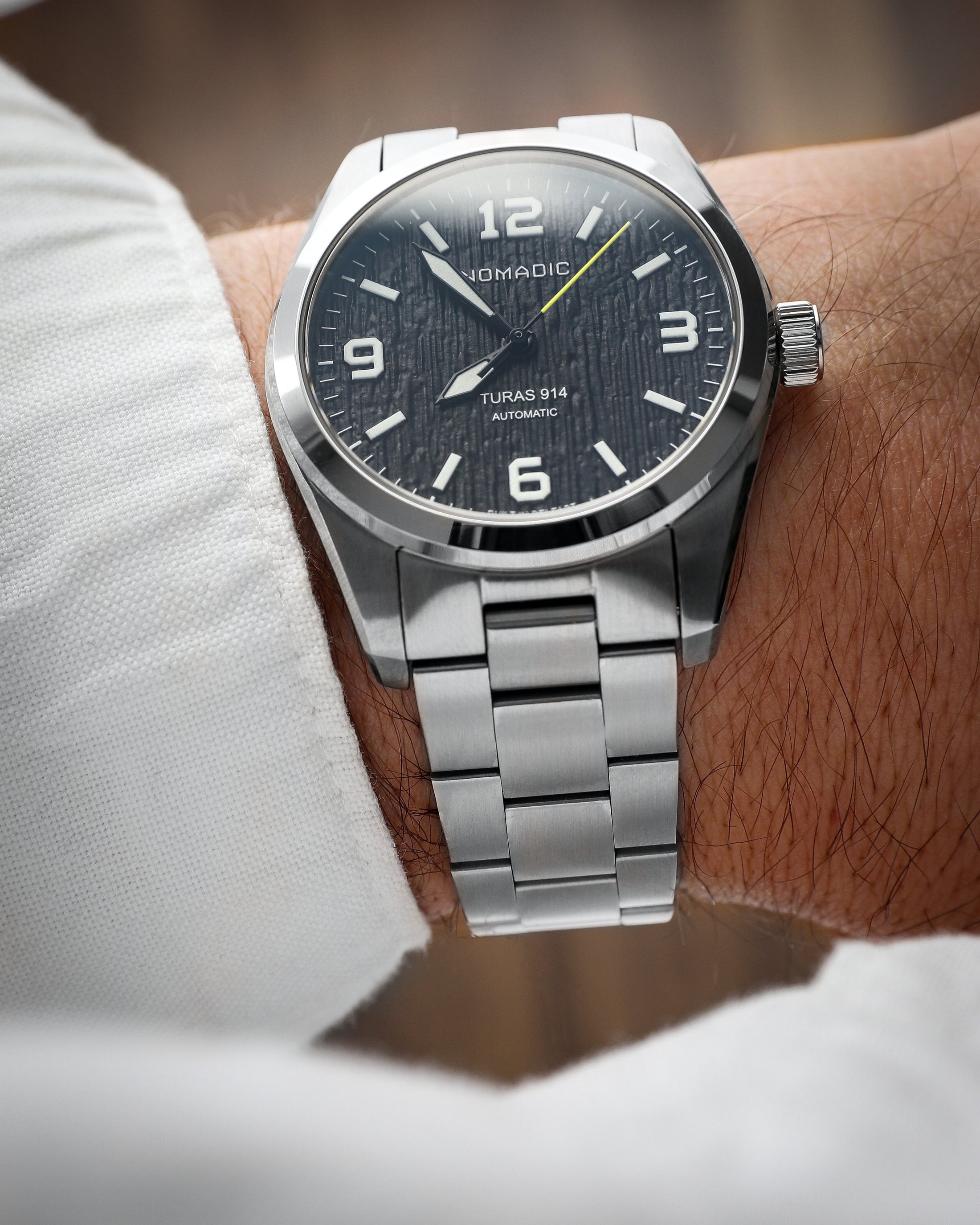 Turas 914 - Black Ice - Expedition Watch (39mm) – Nomadic