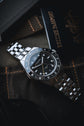 Fíor 555 - GMT Watch (41mm) - Pitch Black and Grey (1st Edtn) – Nomadic