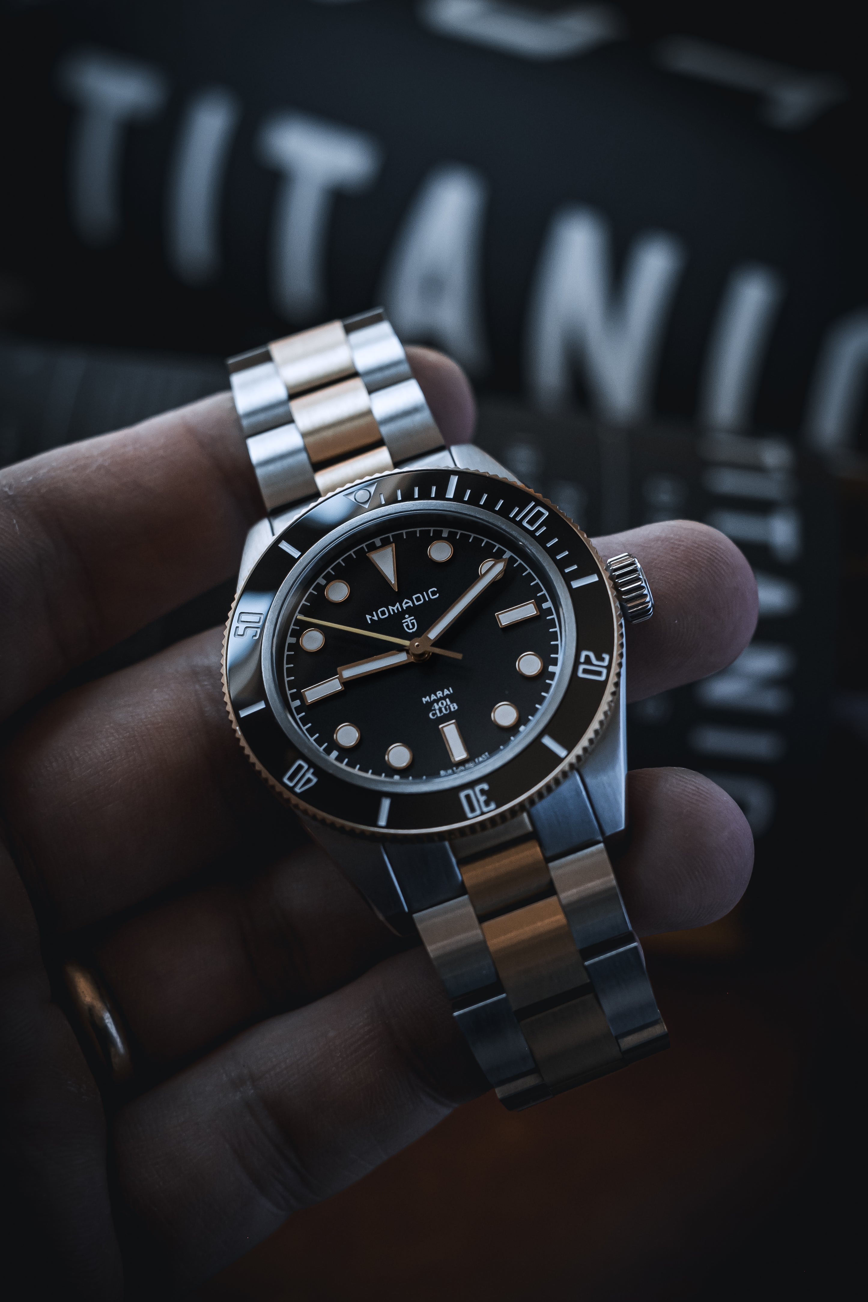 Maraí '401 Club' by Titanic Distillers - Ltd Edtn Dive Watch – Nomadic