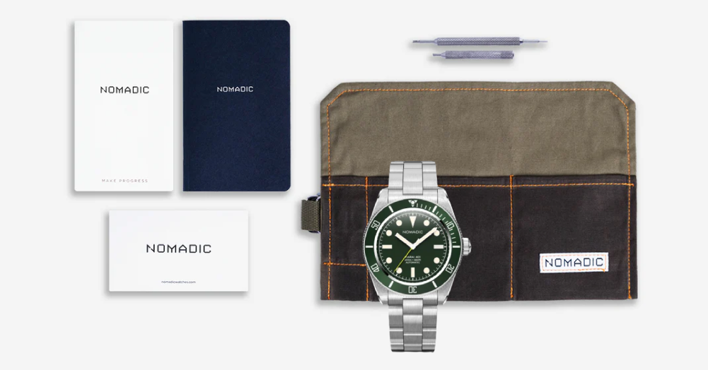 Emerald Abyss - Maraí 401 - Dive Watch – Nomadic