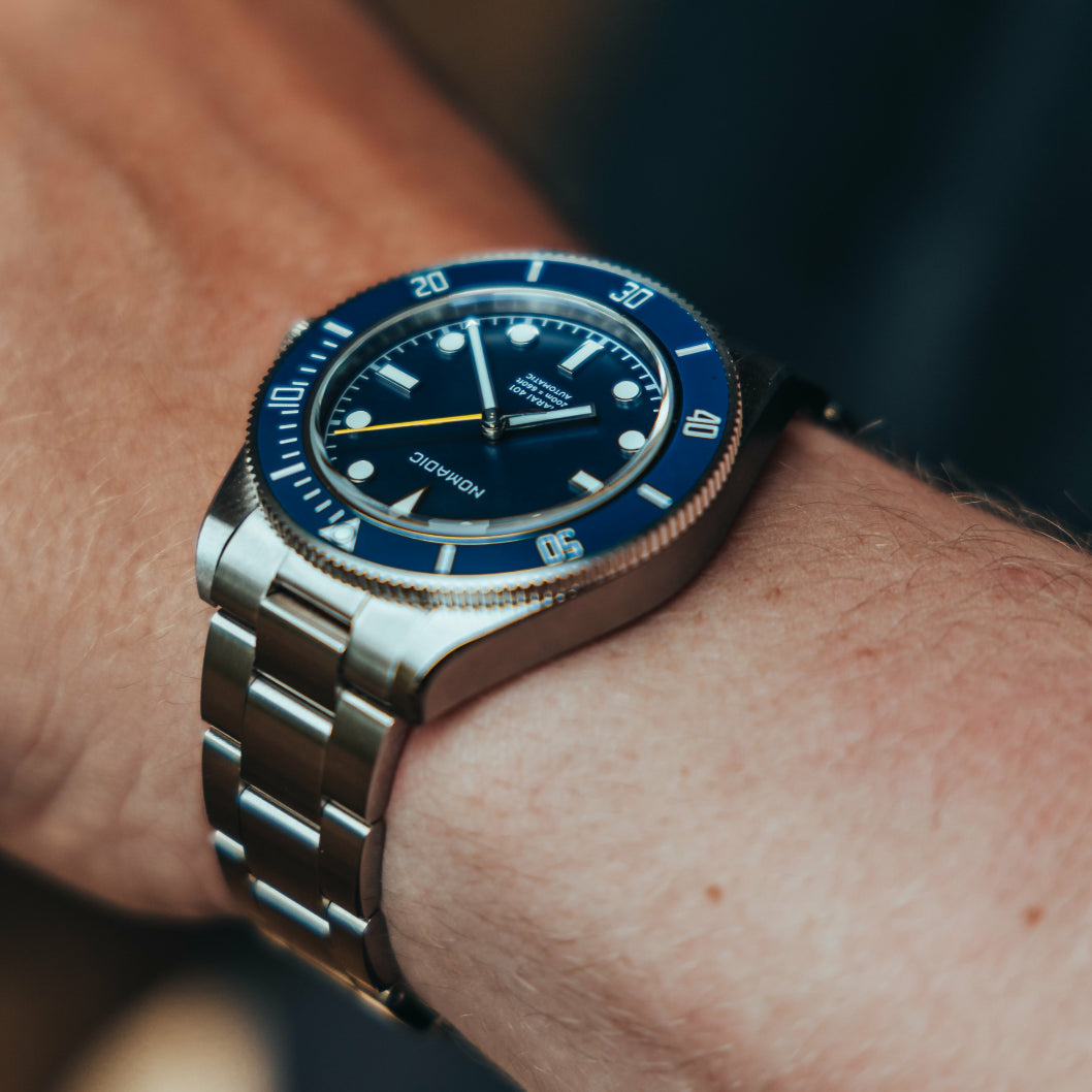 Deep Ocean Blue - Maraí 401 - Dive Watch – Nomadic
